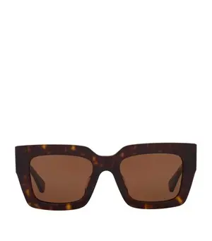 Bottega Veneta Acetate Sunglasses - Brown
