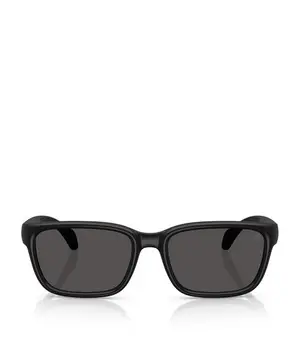 Moncler Injected Slicka Me8002 Sunglasses - Black