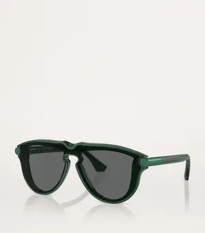 Burberry Acetate 0be4427 Sunglasses - Green
