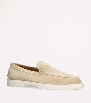 TOD'S Suede Ibridro Loafers