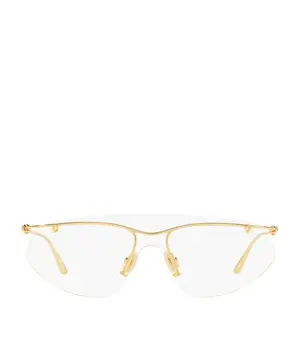 Bottega Veneta Metal Sunglasses - Silver