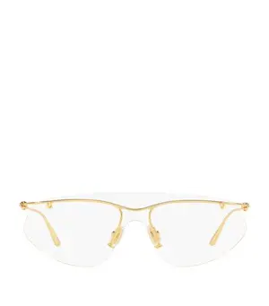Bottega Veneta Metal Sunglasses Silver