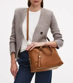 ASPINAL OF LONDON The Hudson Bowling Bag - Brown