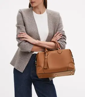 ASPINAL OF LONDON The Hudson Bowling Bag - Brown