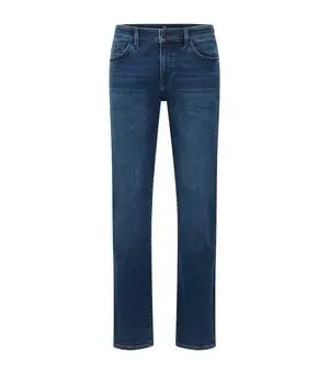 Boss Medium Wash Jeans For Men