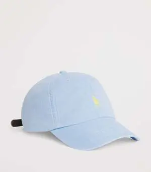 Polo Ralph Lauren Linen Baseball Cap - Blue