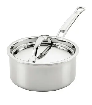 HESTAN Probond Luxe Covered Saucepan - Silver