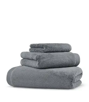 HAMAM Organic Cotton Olympia Bath Sheet - Grey