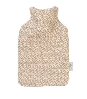 ARAMINTA CAMPBELL Small Alpaca-blend Hot Water Bottle - Beige