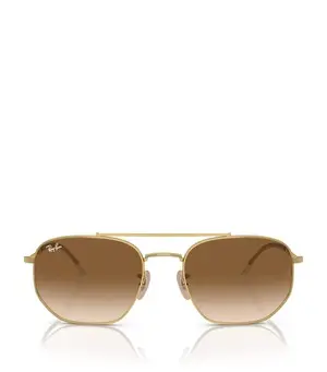 Ray-ban Metal 0rb3707 Sunglasses - Gold