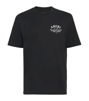 Amiri Cotton Arts District T-shirt - Black