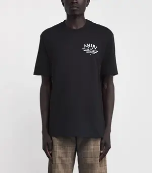 Amiri Cotton Arts District T-shirt - Black