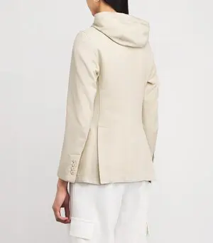 Eleventy Stretch-cotton Layered Blazer