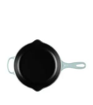 LE CREUSET Cast Iron Skillet - Blue