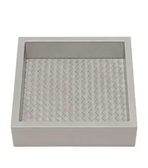 RIVIERE Woven Tray - Grey