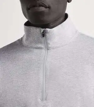 Vuori Half-zip Ponto Sweatshirt - Grey