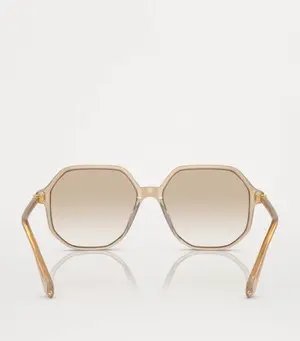 SWAROVSKI Sk6003 Octagon Sunglasses - Brown