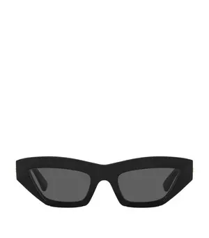 Bottega Veneta Acetate Sunglasses - Black