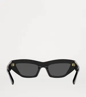 Bottega Veneta Acetate Sunglasses - Black