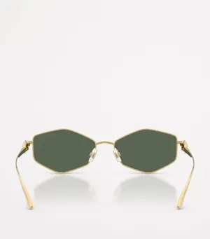 JIMMY CHOO Wire Hexagonal Zoey Sunglasses