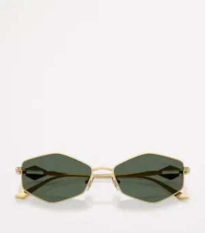 JIMMY CHOO Wire Hexagonal Zoey Sunglasses