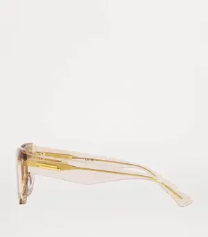 Bottega Veneta Acetate Sunglasses - Pink