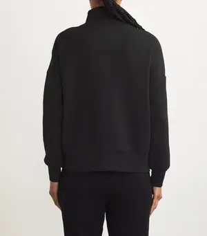 Varley Doublesoft Hawley Half-zip Sweatshirt - Black