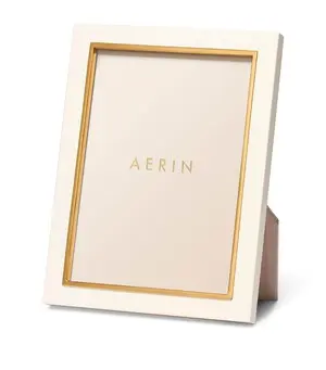 Aerin Lacquered Varda Photo Frame - Neutral
