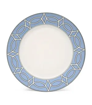 O.W.LONDON Set Of 2 Loop Dinner Plates - Blue