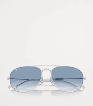 Ray-ban Bain Bridge Sunglasses - Silver