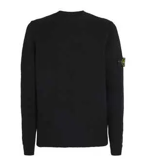 Stone Island Wool-blend Textured Sweater