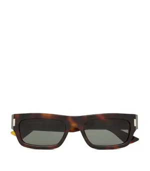 Saint Laurent Acetate Sl 837 Sunglasses - Brown