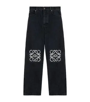 Loewe Embroidered Jeans For Men