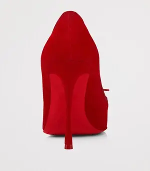 CHRISTIAN LOUBOUTIN Cassia Nodo Leather Pumps 100