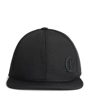 CHRISTIAN LOUBOUTIN Mooncrest Active Cap - Black