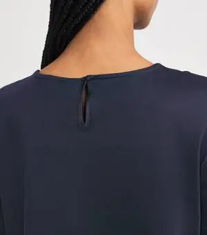 Max Mara Satin-front T-shirt