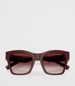 Dolce & Gabbana Square Frame Sunglasses - Red