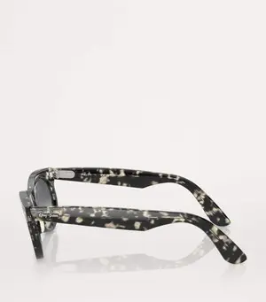 Ray-ban Wayfarer Oval Sunglasses - Grey