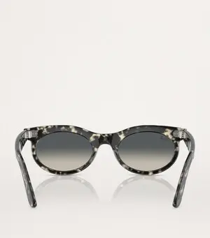 Ray-ban Wayfarer Oval Sunglasses - Grey