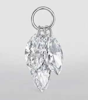 MARIA TASH Floating Diamond Plume Charm