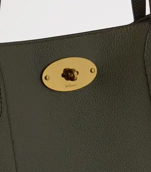 Mulberry Leather Bayswater Tote Bag - Green