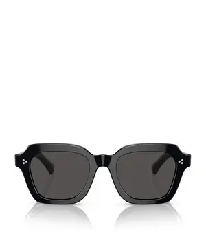 Oliver Spencer Acetate Sunglasses - Black