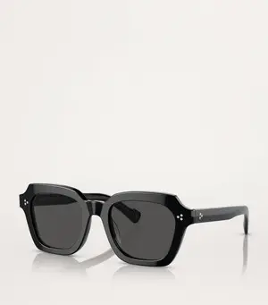 Oliver Spencer Acetate Sunglasses - Black
