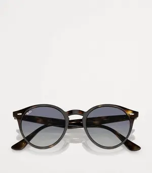 Ray-ban Propionate Round Frame Sunglasses - Brown