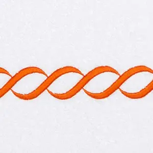 PRATESI Cotton Treccia Bath Sheet - Orange