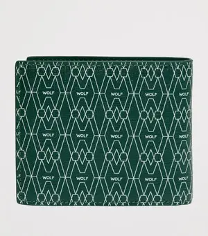 Wolf Signature Billfold Wallet - Green