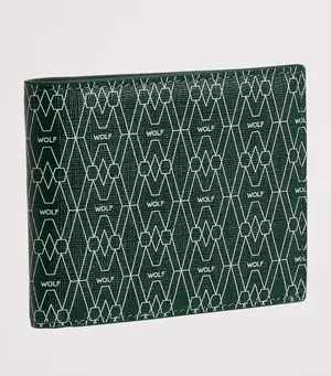 Wolf Signature Billfold Wallet - Green