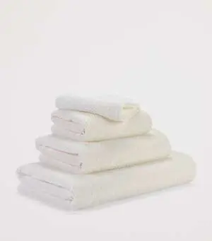 ABYSS & HABIDECOR Twill Hand Towel - Ivory