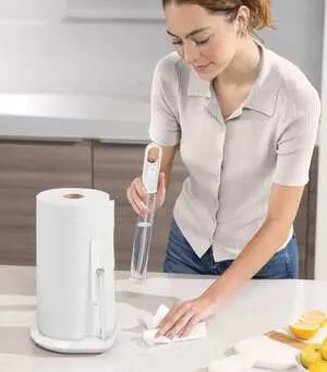 SIMPLEHUMAN Paper Towel Holder And Spray Pump
