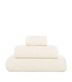 GRACCIOZA Bee Waffle Washcloth - Neutral